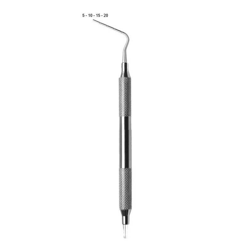 Plugger with anatomical handle TD15154 - Dentaland