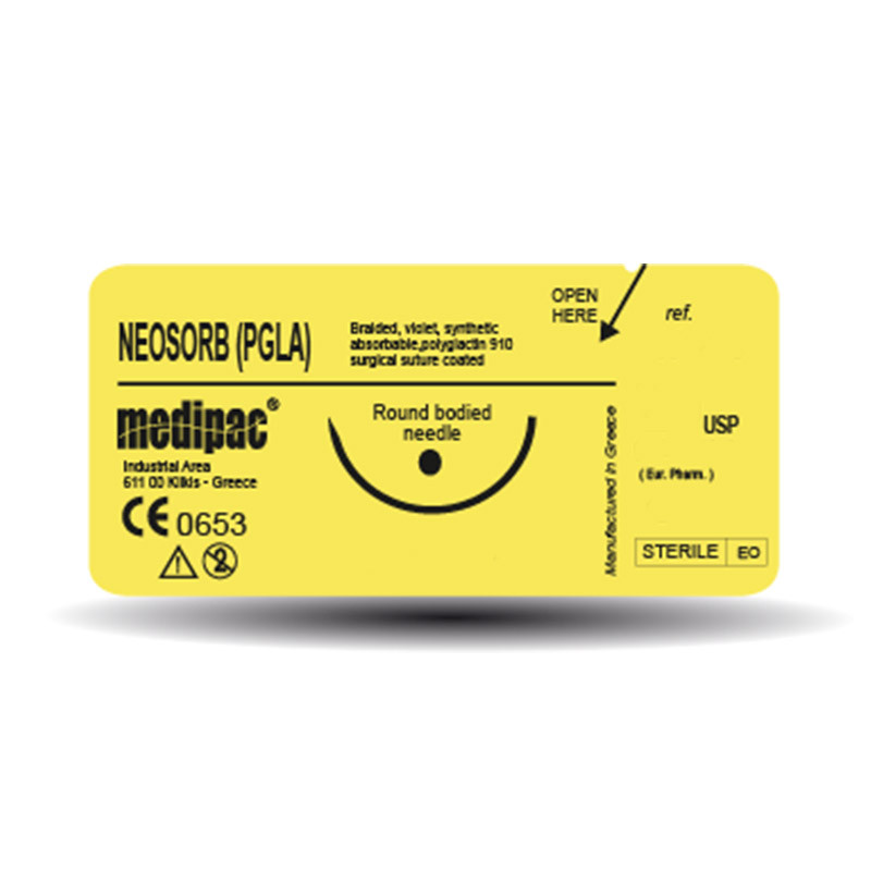 Sutures neosorb (pgla) 4/0 16mm 3/8 - Dentaland